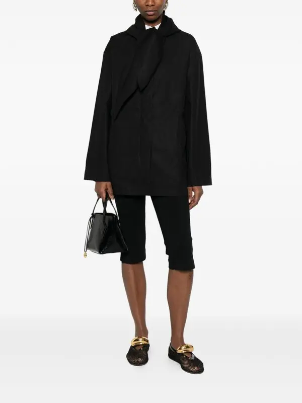 TOTEME Cotton Hooded Blouson Jacket - Multicolor