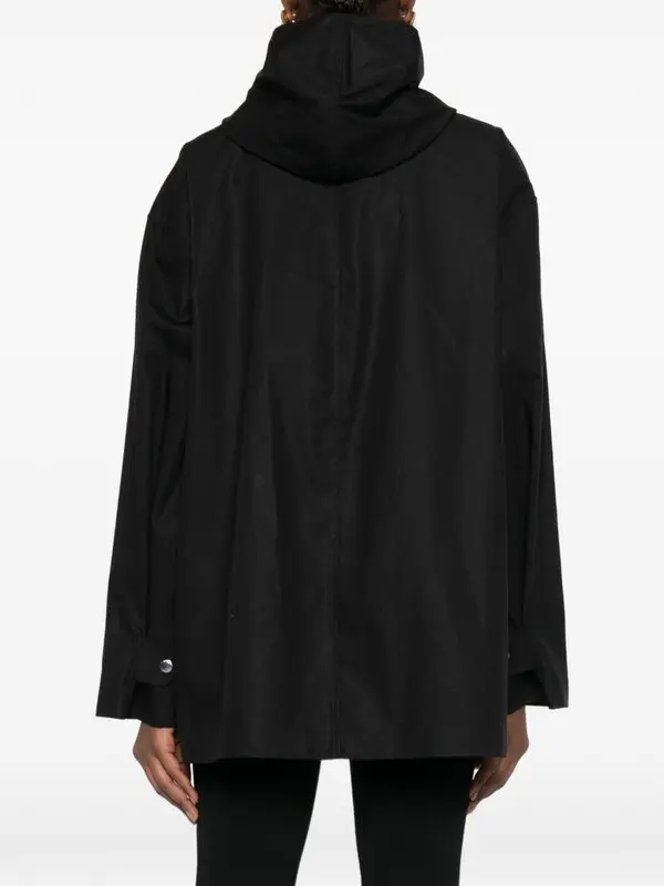 TOTEME Cotton Hooded Blouson Jacket - Multicolor
