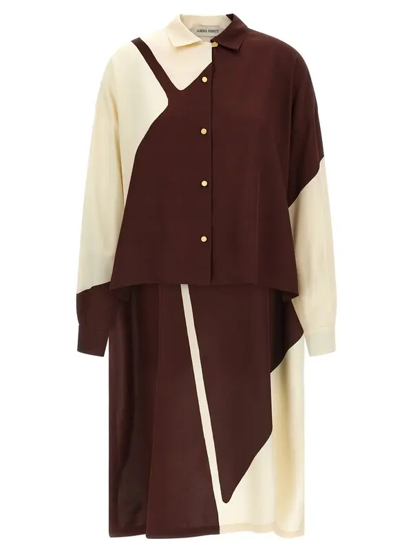 Alberta Ferretti Graphic Print Viscose Shirt