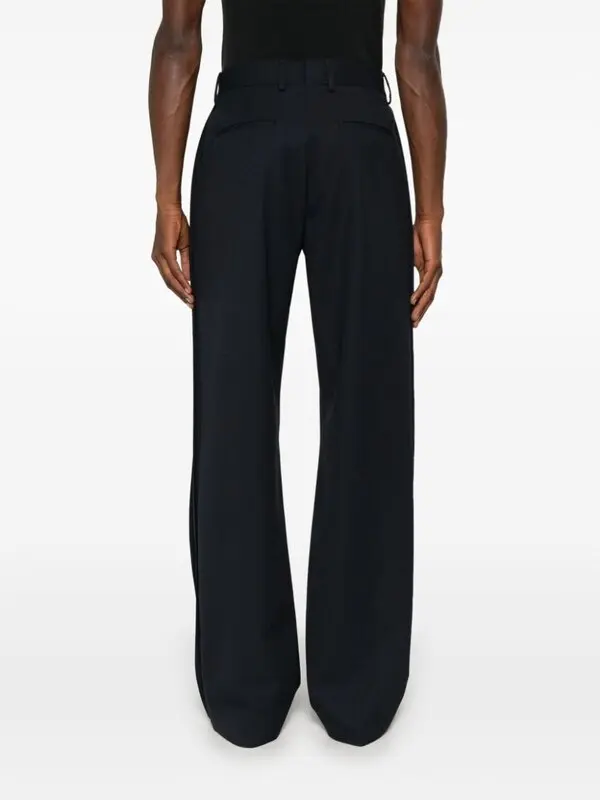 Fendi Tailored Wide Leg Polyester Pants