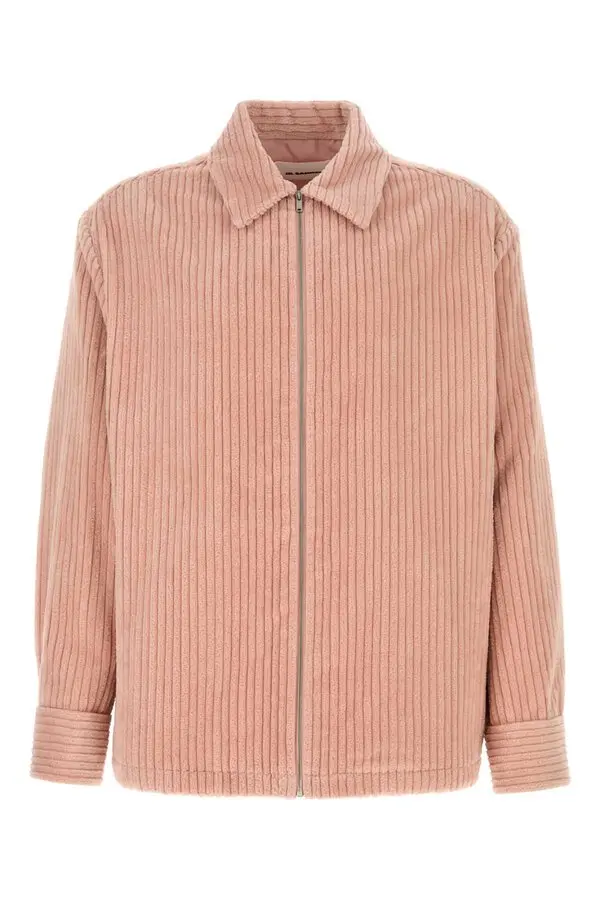 JIL SANDER Corduroy Shirt - Pink