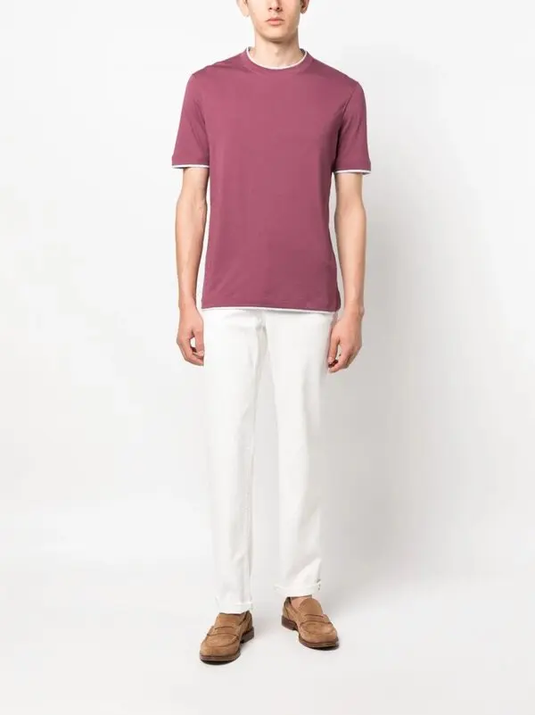 Brunello Cucinelli Garment-dyed Comfort Lightweight 5-pocket Jeans - Multicolor