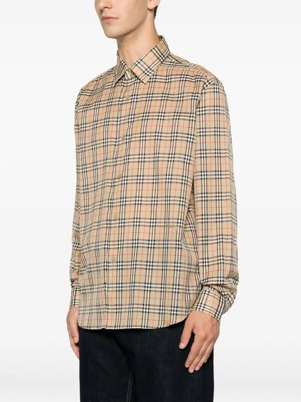 Burberry Check Cotton Shirt
