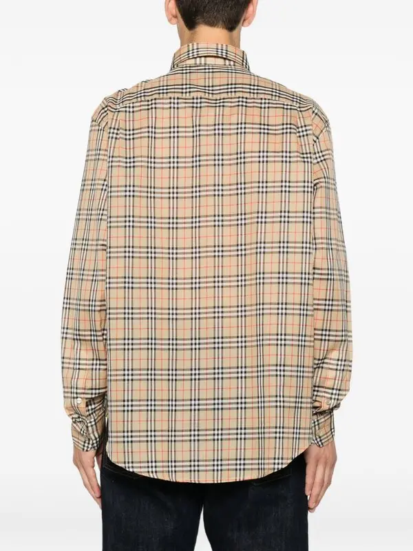 Burberry Check Cotton Shirt