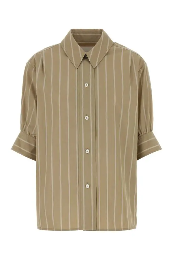 JIL SANDER Embroidered Poplin Shirt - Multicolor