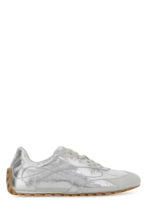 Bottega Veneta Orbit Flash Sneakers - Silver