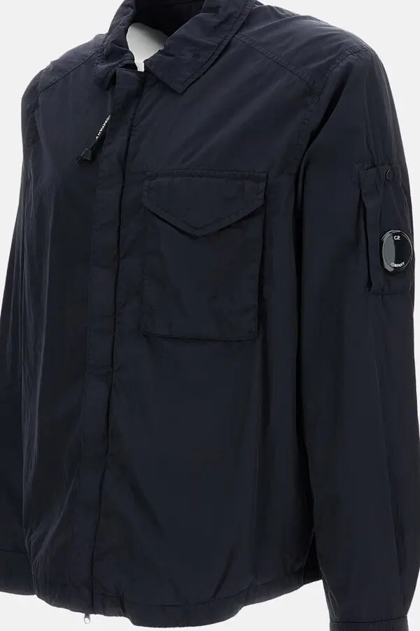 C.P. COMPANY Chrome-r Zipped Lens Overshirt - Multicolor