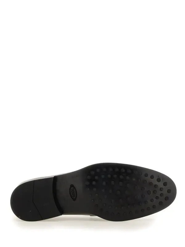 TOD'S Leather Loafers - Black
