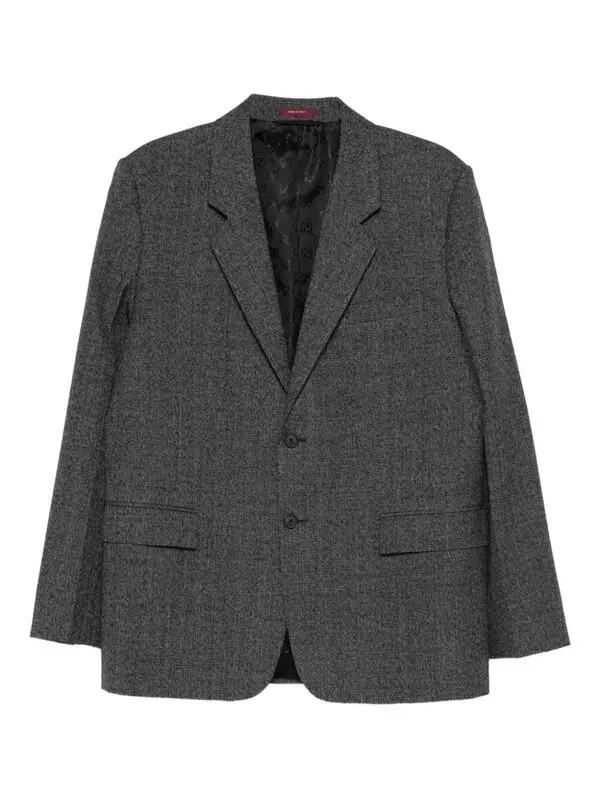 Gucci Wool Mouliné Single-breasted Jacket