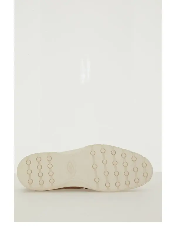TOD'S Leather Slipper Loafers - Brown