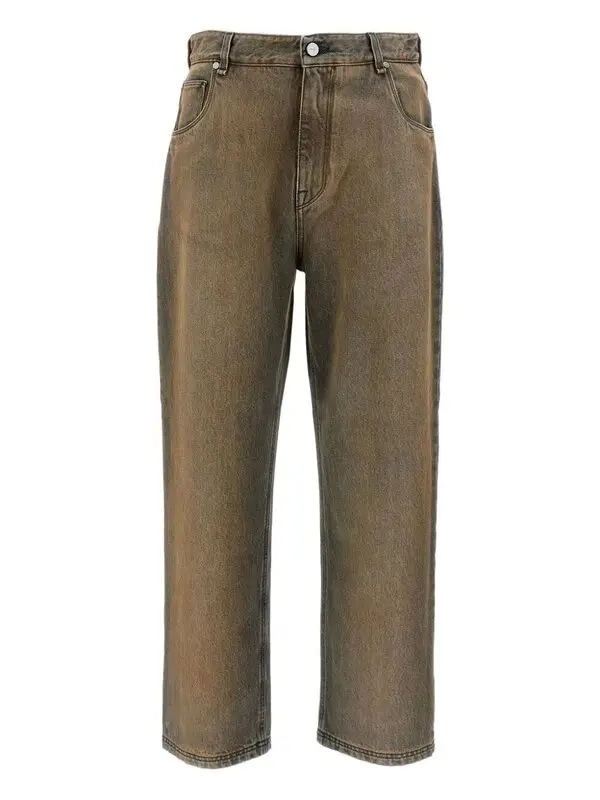 Fendi Marble Overdye Denim Pants - Multicolor