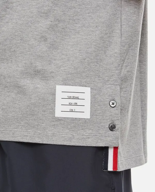 Thom Browne Ss Rwb Pocket Jersey Cotton T-shirt
