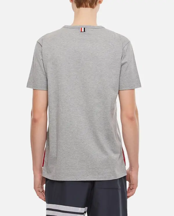 Thom Browne Ss Rwb Pocket Jersey Cotton T-shirt