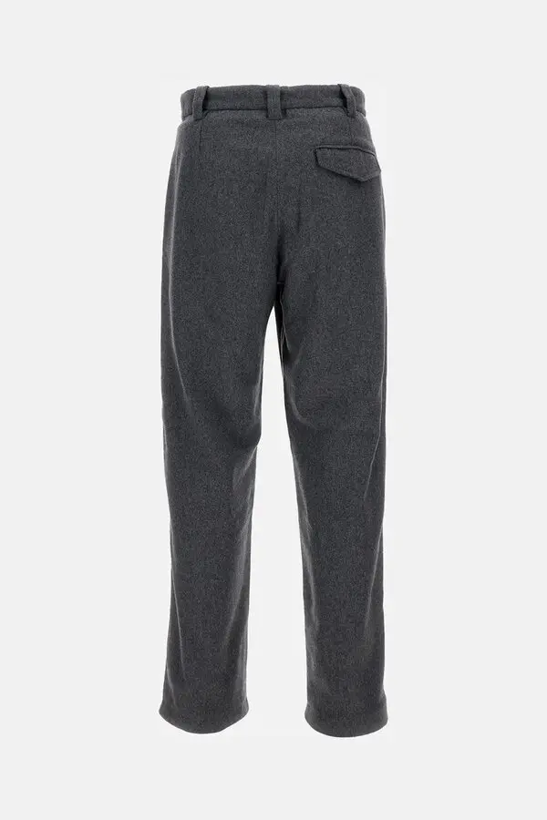 A.p.c. Renato Wool Blend Pleated Trousers - Multicolor