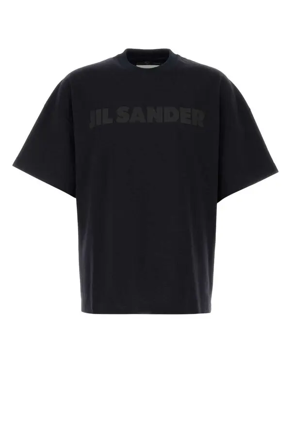 JIL SANDER Midnight Cotton Oversize T-shirt