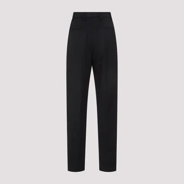 Prada Wool Trousers - Black