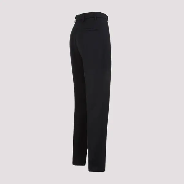 Prada Wool Trousers - Black