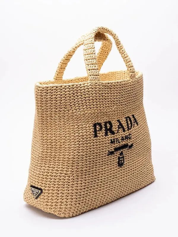 Prada Crochet Tote Bag - Multicolor
