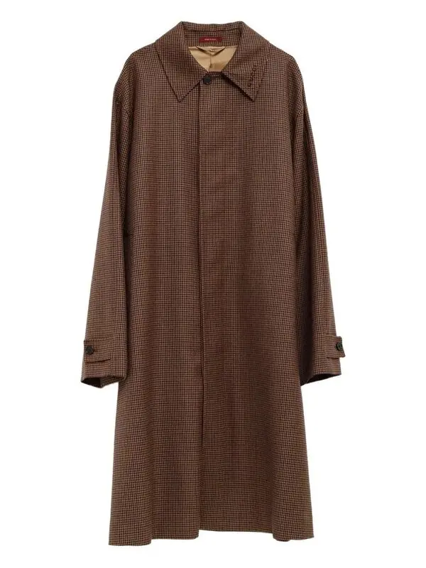 Gucci Wool Houndstooth Coat