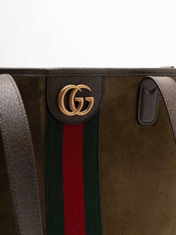 Gucci Calf Leather Tote - Multicolor