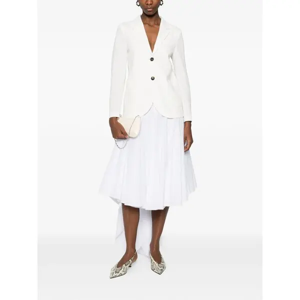 Harris Wharf London Cotton Long Sleeve Blazer