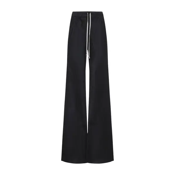 Rick Owens Cupro Drawstring Bias Pants