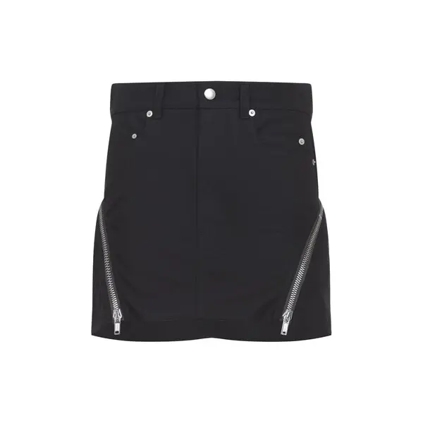 Rick Owens Bolan Banana Mini Skirt - Black