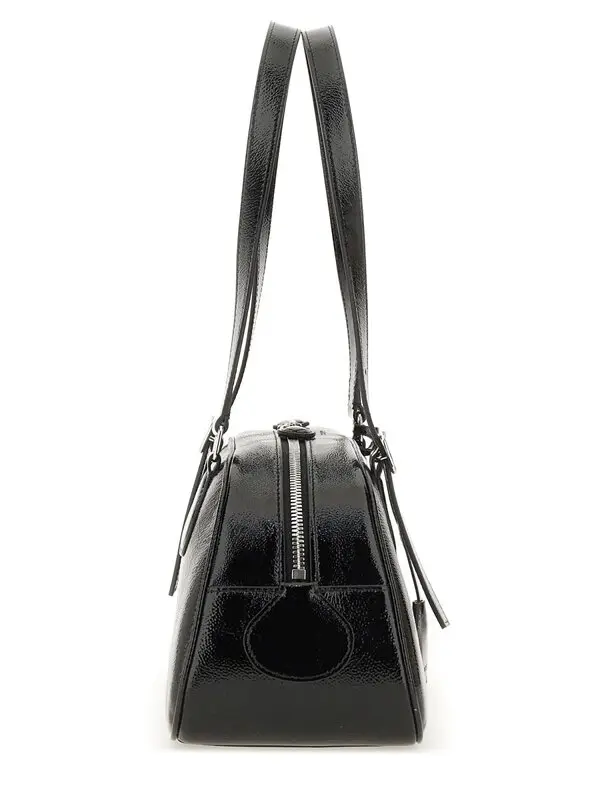 COURREGES Shoulder Bag Friday Medium - Black