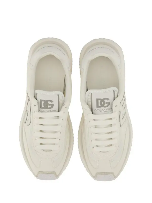 Dolce & Gabbana Dg Cushion Sneaker - Cream