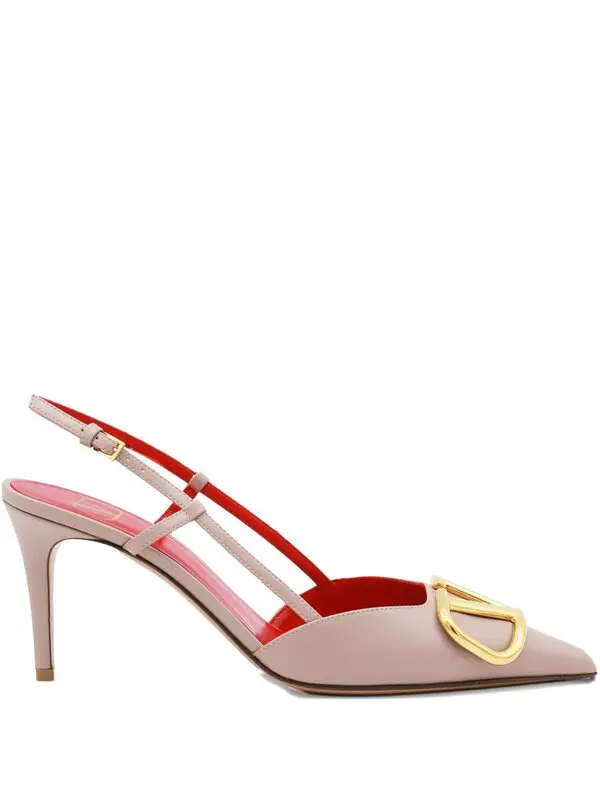 Valentino Garavani Vlogo Signature Slingback Pumps - Multicolor