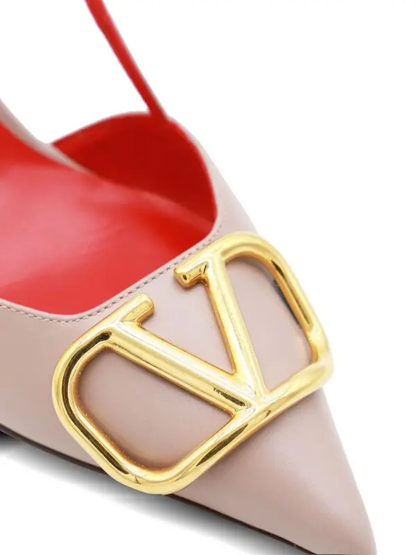 Valentino Garavani Vlogo Signature Slingback Pumps - Multicolor