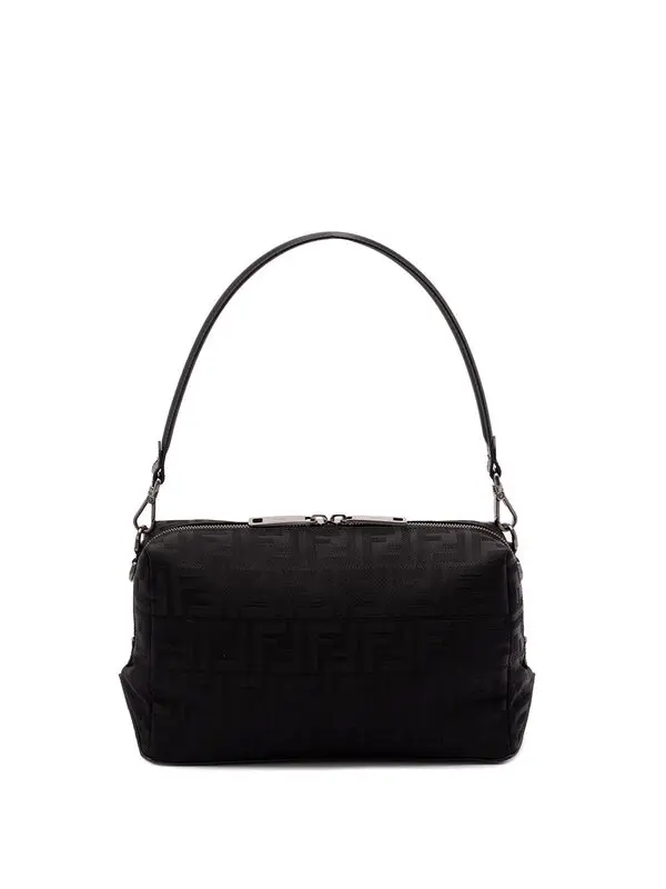 Fendi Ff Logo Monogram Baguette Bag - Multicolor