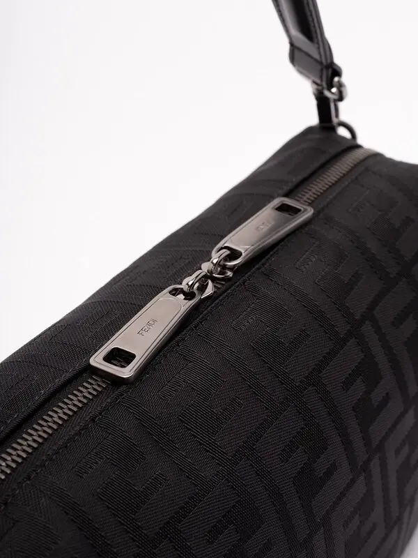 Fendi Ff Logo Monogram Baguette Bag