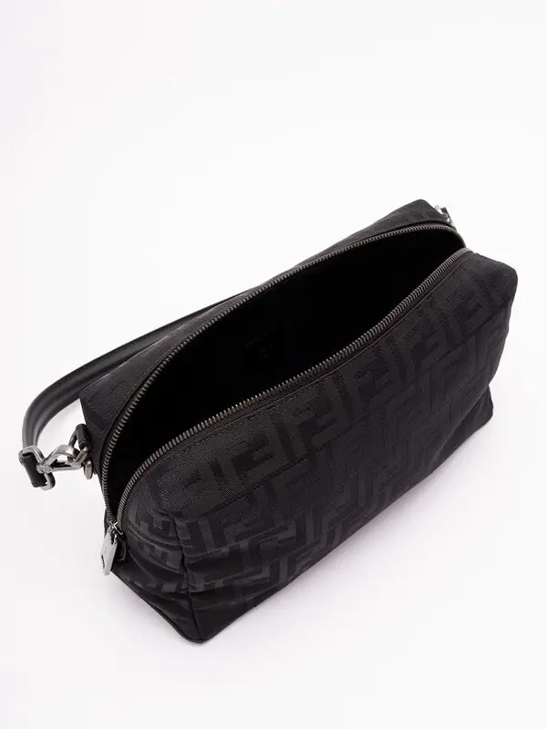 Fendi Ff Logo Monogram Baguette Bag