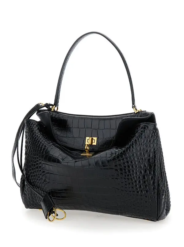 Balenciaga Rodeo Handbag - Black