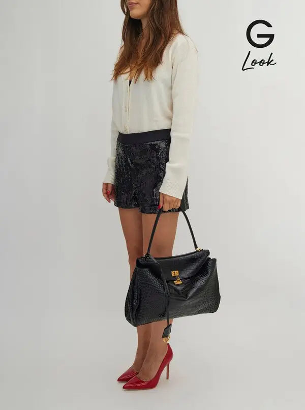 Balenciaga Rodeo Handbag - Black