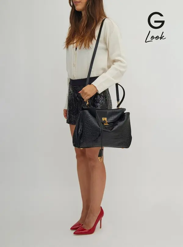 Balenciaga Rodeo Handbag - Black