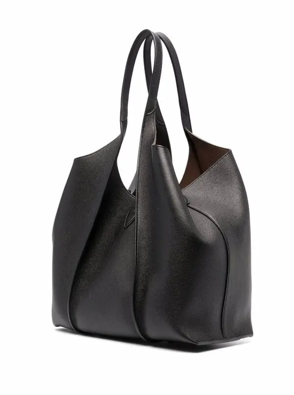TOD'S T Timeless Pendant Tote Bag In Leather - Multicolor
