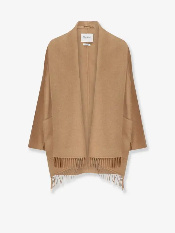 Max Mara Short Camel Coat