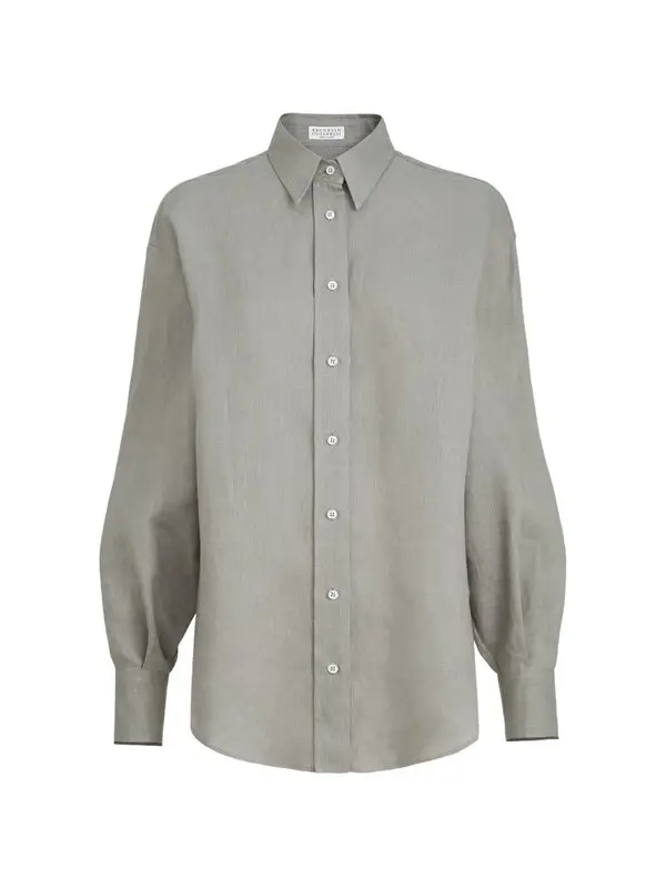 Brunello Cucinelli Linen Shirt - Multicolor