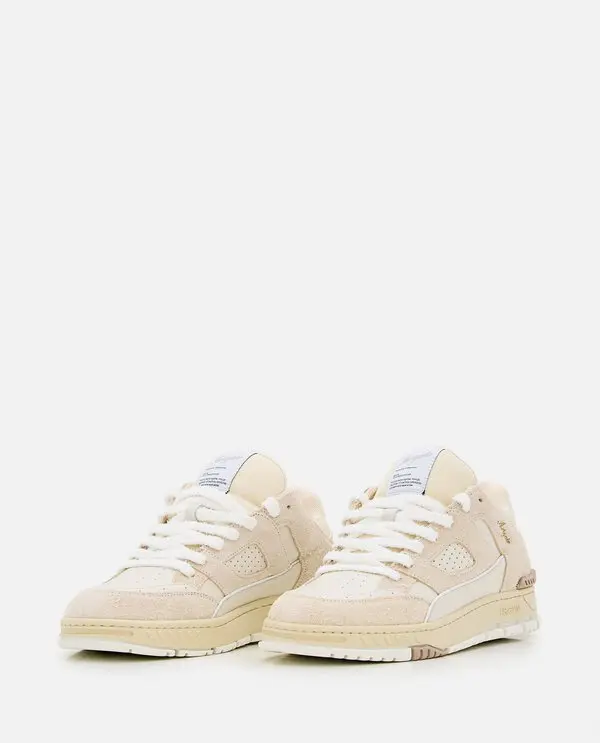 Axel Arigato Area Lo Suede & Recycled Polyester Low Top Sneakers - Multicolor