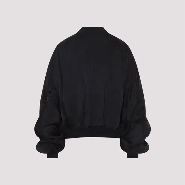 Rick Owens Secchia Flight Jacket - Black