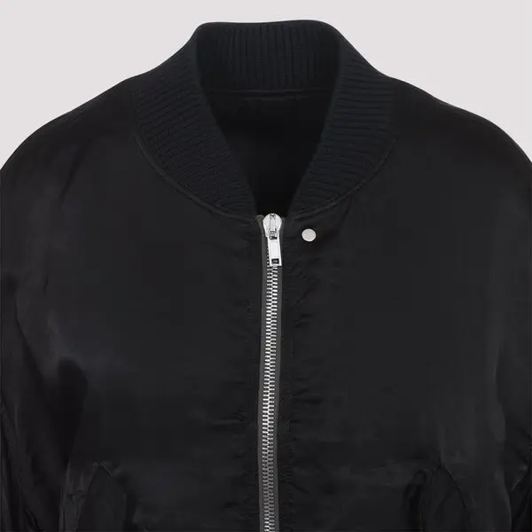 Rick Owens Secchia Flight Jacket - Black