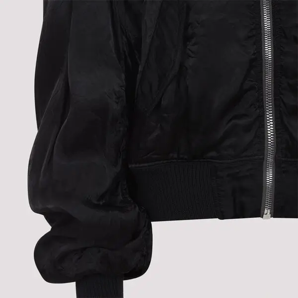 Rick Owens Secchia Flight Jacket - Black