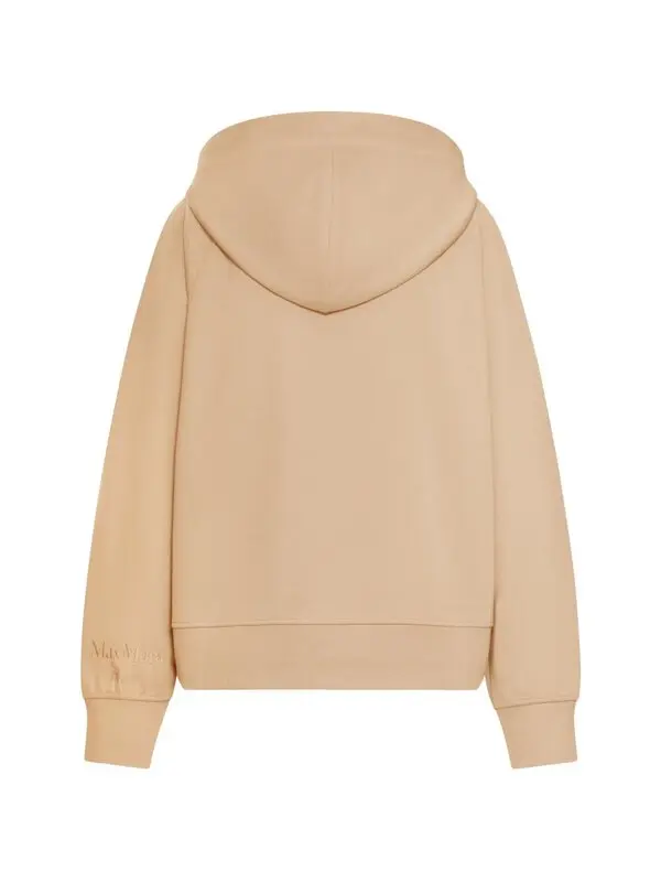 Max Mara Hooded Zip Up Hoodie - Multicolor