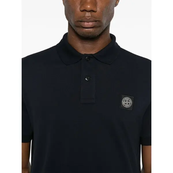 Stone Island Polo Shirts - Blue