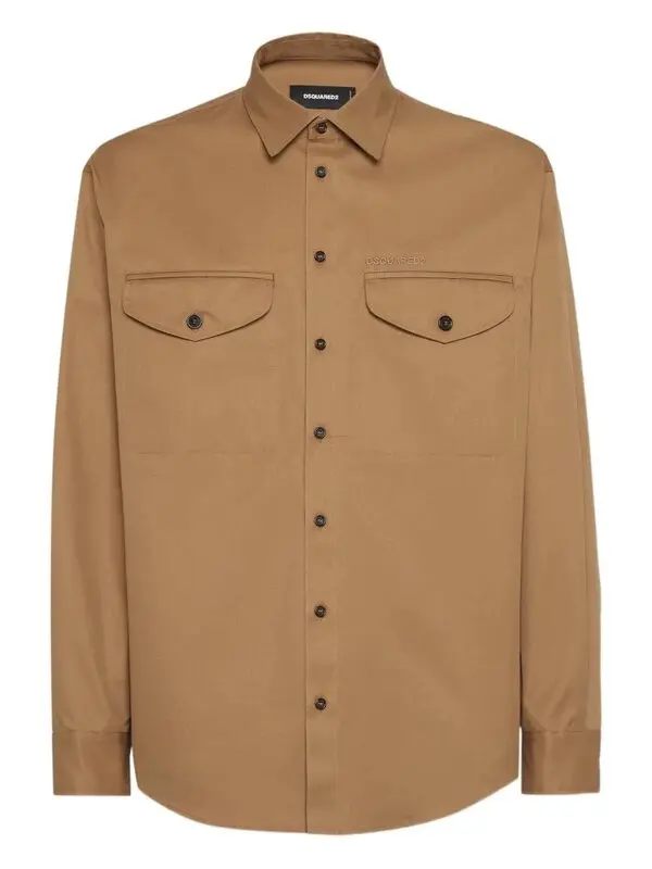 Dsquared2 Utility Cotton Shirt - Multicolor