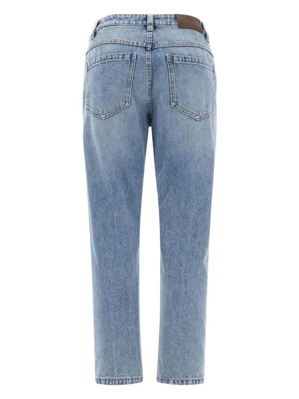 Brunello Cucinelli Denim Cotton Jeans - Multicolor