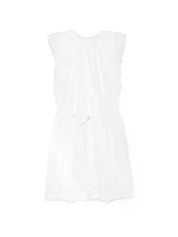 LESS Cutwork Sleeve Shirt Dress