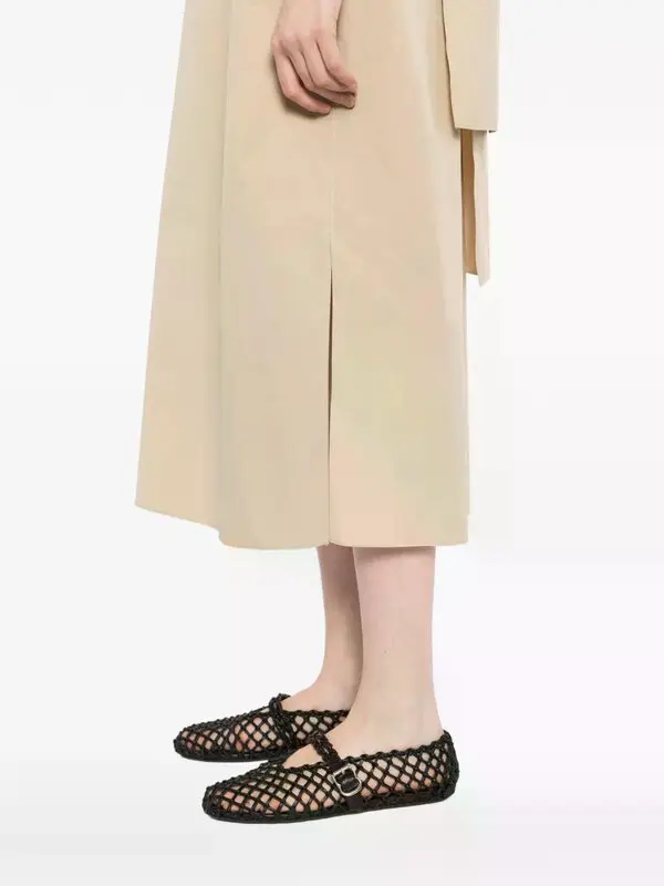 LESS Round Neck Sleeve Dress
